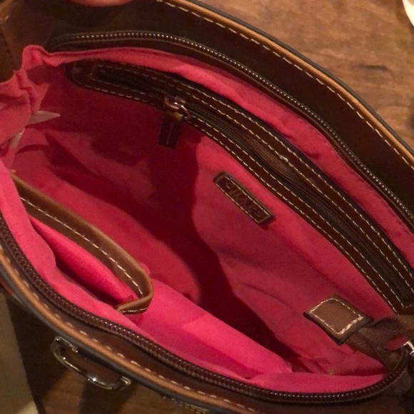 Chaps | Bags | Nwt Chaps Floral Leather Multi Pocket Purse | Poshmark